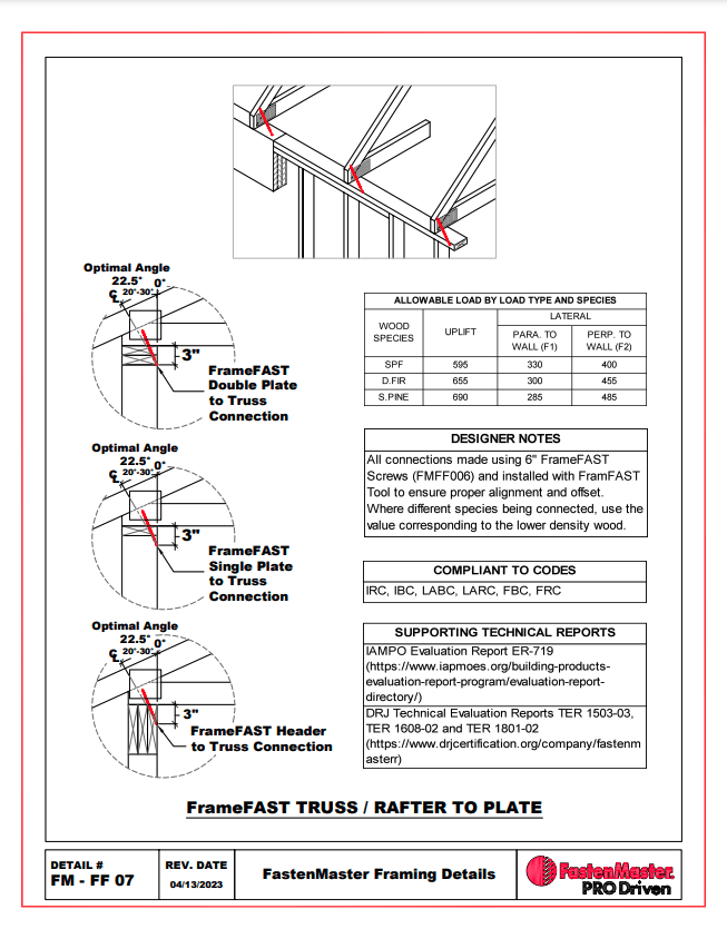 Framing Systems | FastenMaster