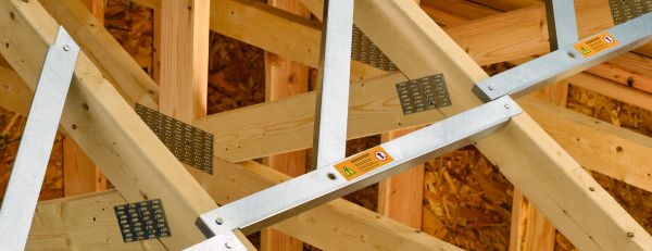 How to Properly Brace Roof Trusses | FastenMaster