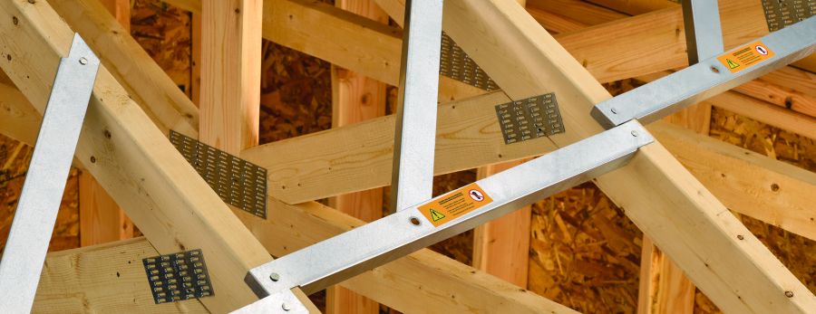 How to Properly Brace Roof Trusses | FastenMaster