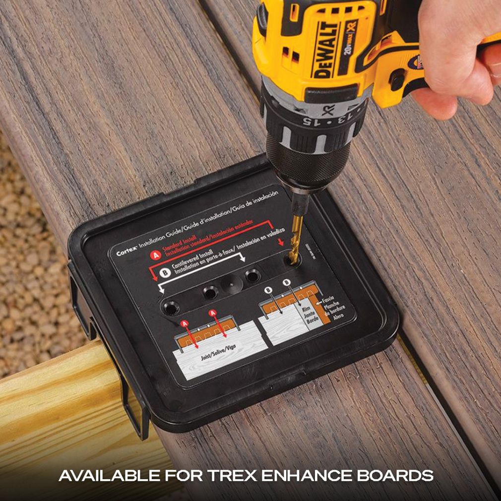 Collated Cortex Decking Hidden Fastening System | FastenMaster