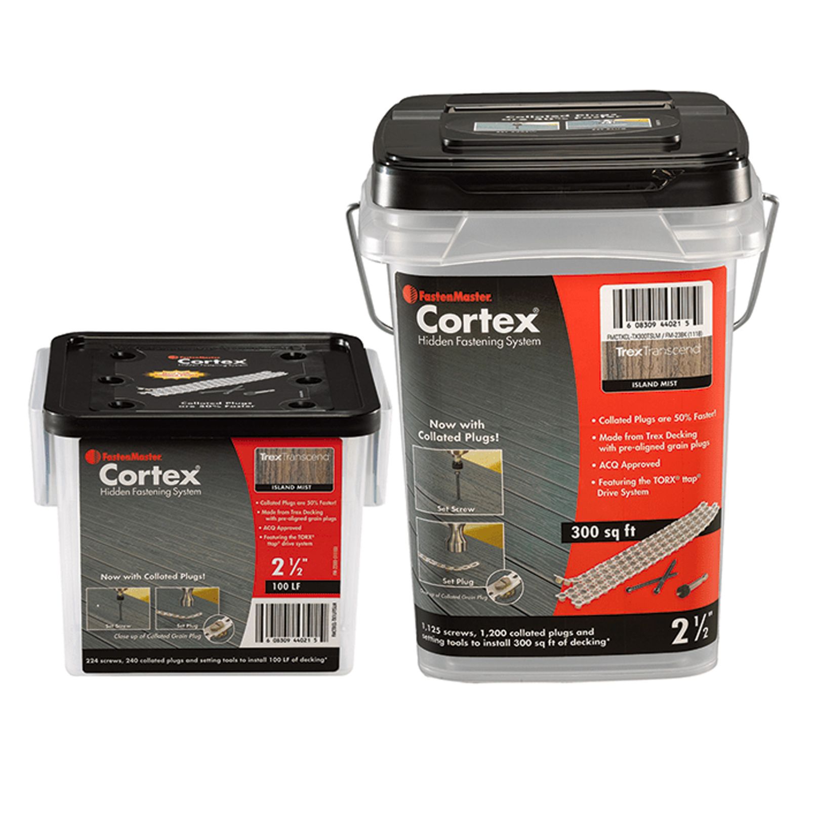 Collated Cortex Decking Hidden Fastening System | FastenMaster