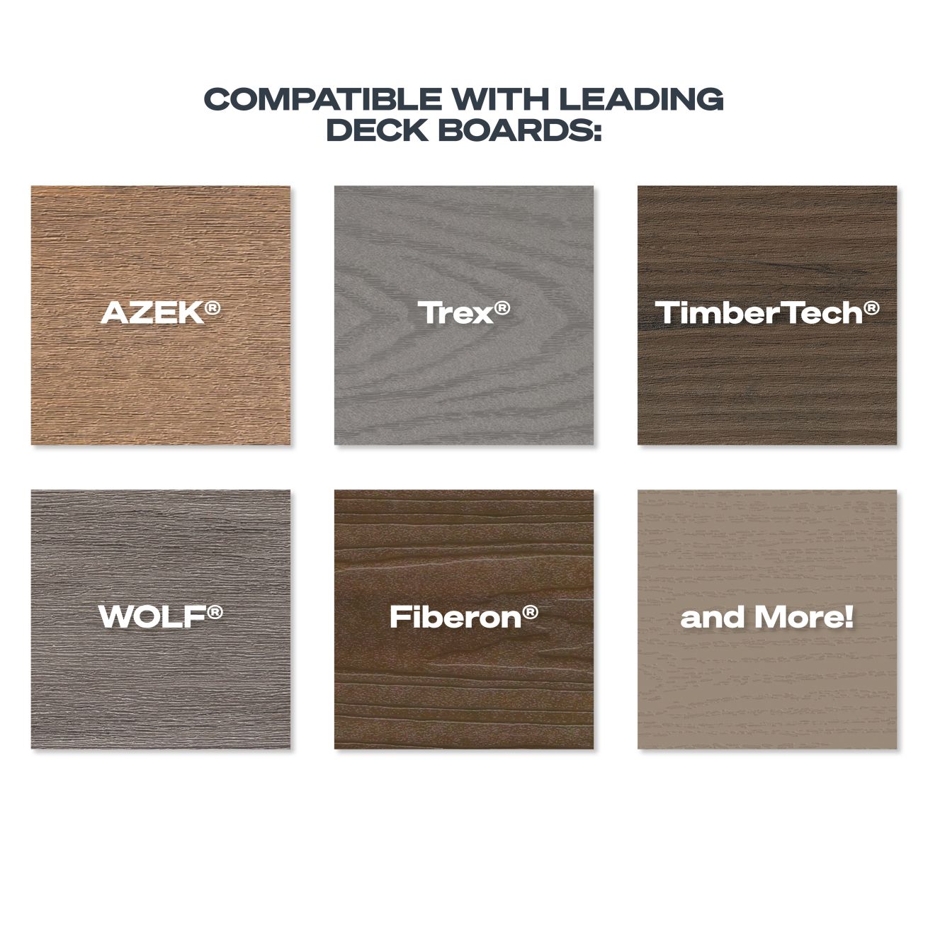 Collated Cortex Decking Hidden Fastening System | FastenMaster