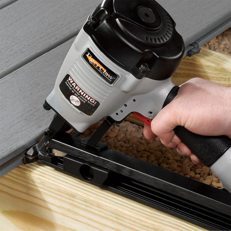 Tiger Claw Installation Gun For Grooved Decking | FastenMaster