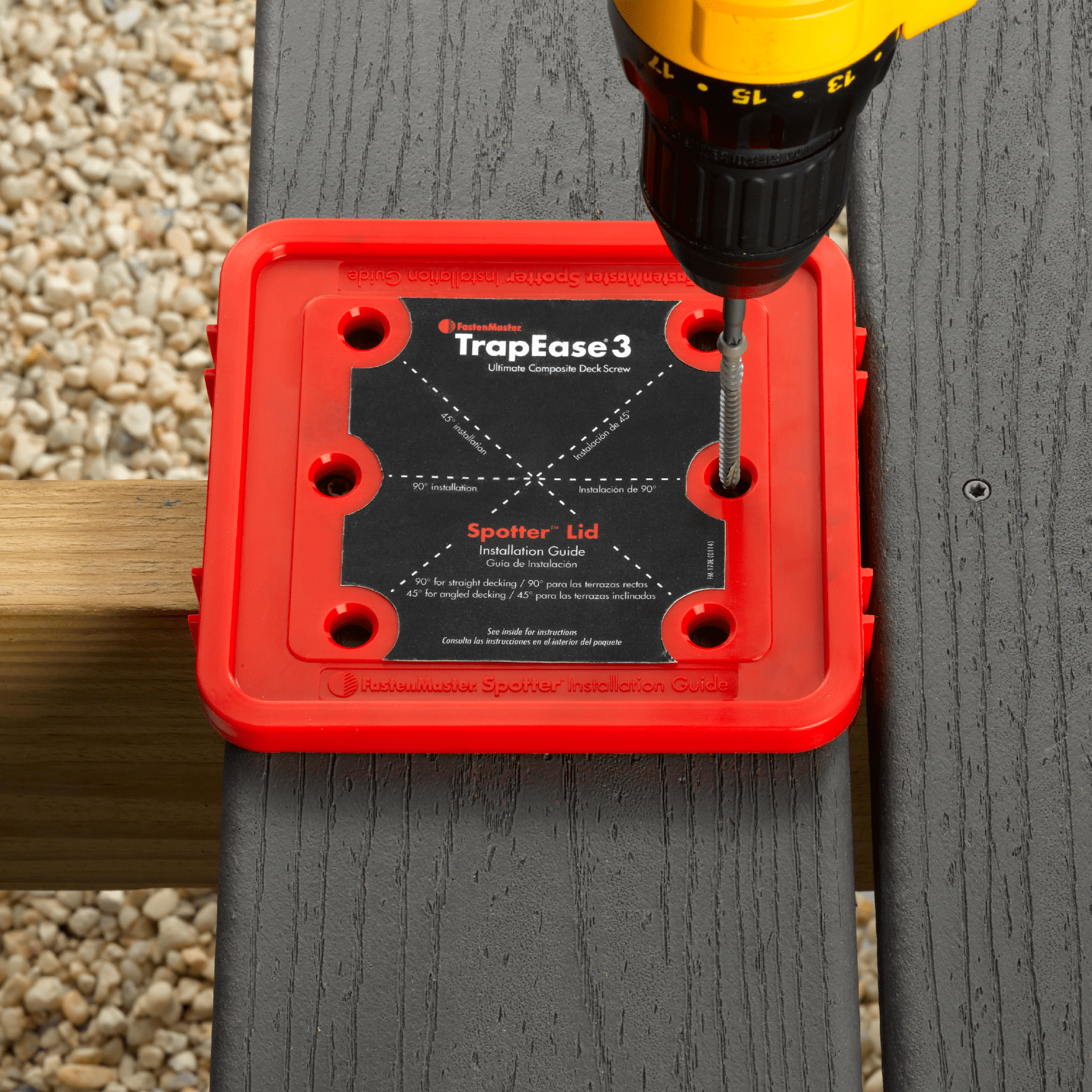 TrapEase® 3: Composite, PVC & Capstock Deck Screws | FastenMaster