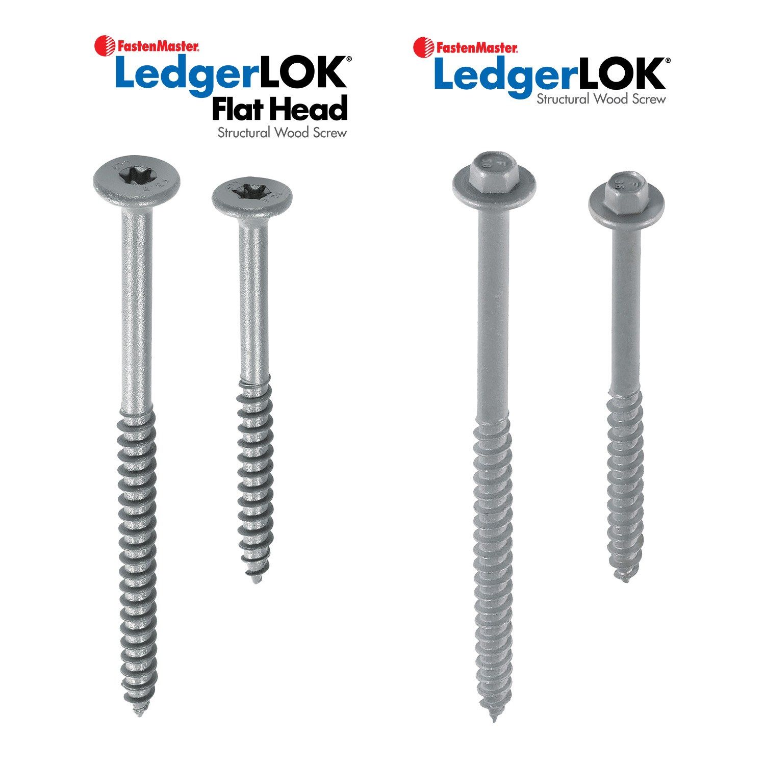 LedgerLOK: Deck Ledger Board Screws | FastenMaster