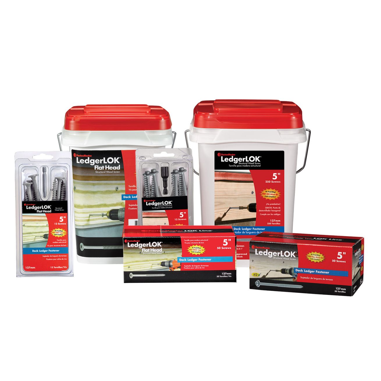 LedgerLOK: Deck Ledger Board Screws | FastenMaster