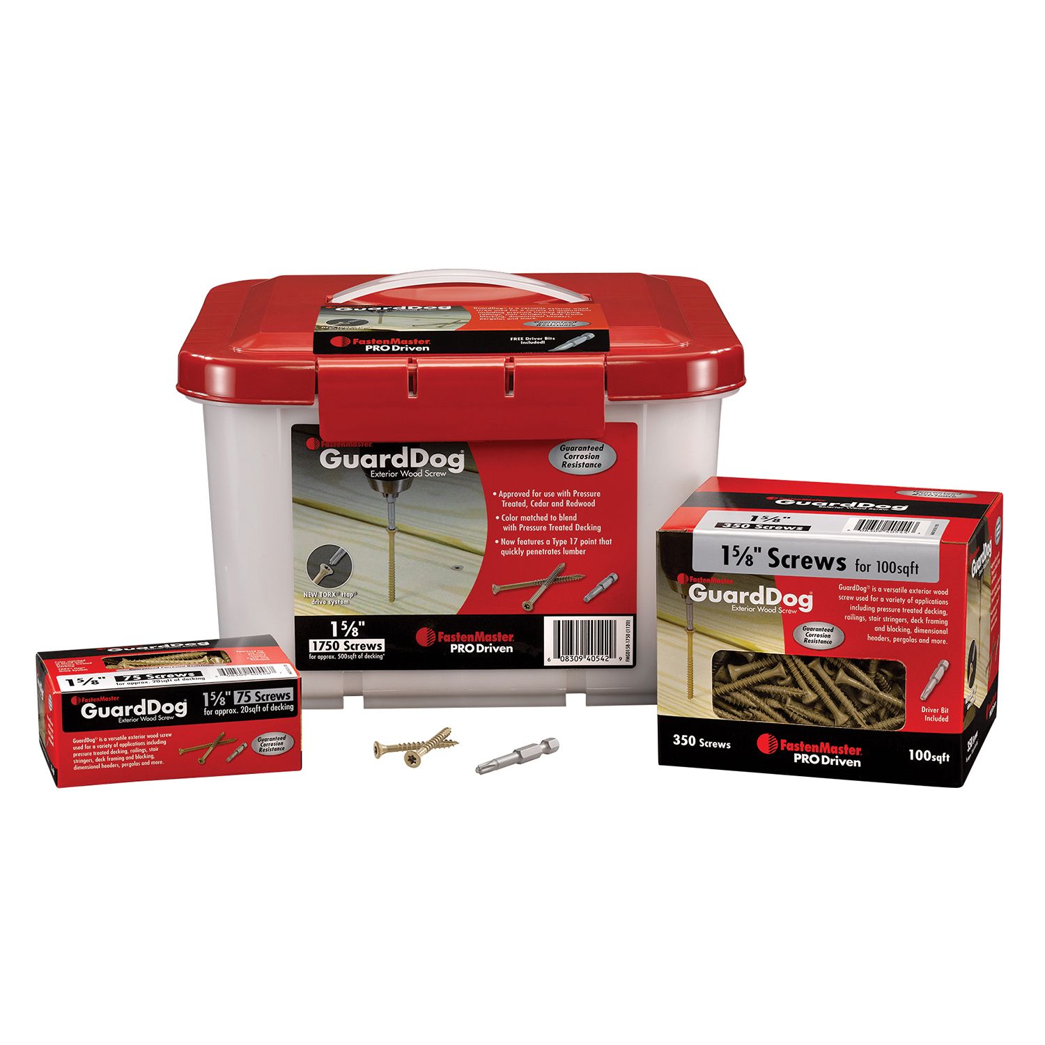 GuardDog® Exterior Wood Screw - Lumber, Cedar &… | FastenMaster