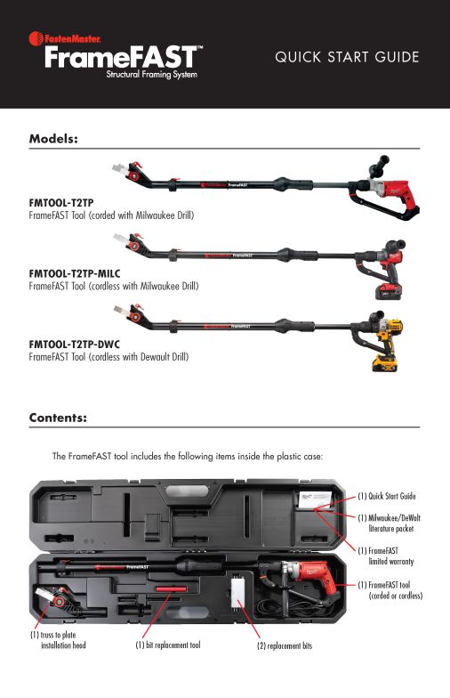 FrameFAST™ Structural Framing System - Accurate,… | FastenMaster