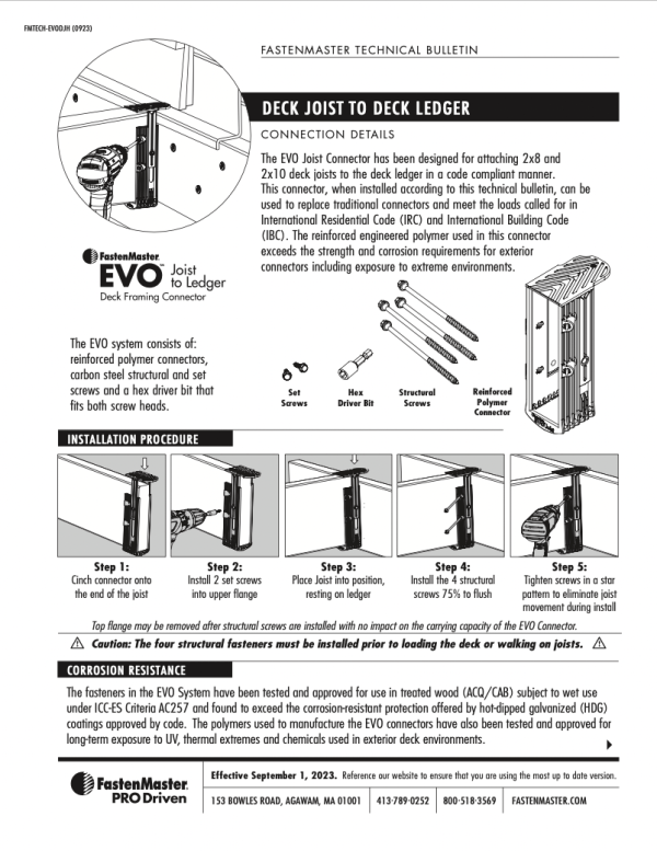 Technical Documentation – Technical Evaluation Reports… | FastenMaster