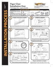 Tiger Claw Installation Gun For Grooved Decking | FastenMaster