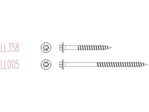 LedgerLOK: Deck Ledger Board Screws | FastenMaster
