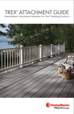 TrapEase® 3: Composite, PVC & Capstock Deck Screws | FastenMaster